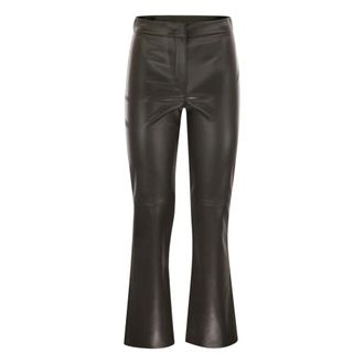 Max Mara Femme, Pantalons, Brun, Taille: 42 FR Pantalon 5 Poches