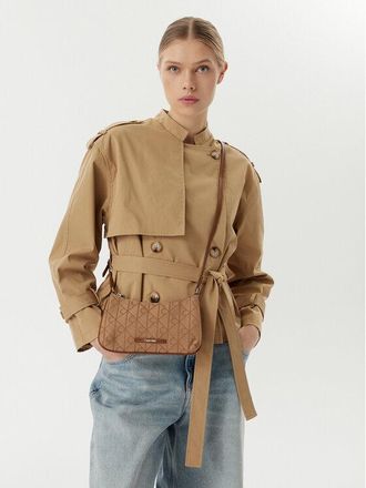 Calvin Klein Handtasche Emblem Aop LV04F1164G Braun