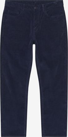 Knowledge Cotton Apparel Herren vegan Hose Oak Regular Aus Cord Night Sky Blau