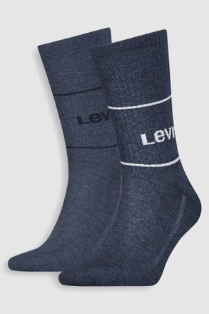 Levi's Short Cut Sportsocken - 2er-Pack - Herren - Blau / Blau