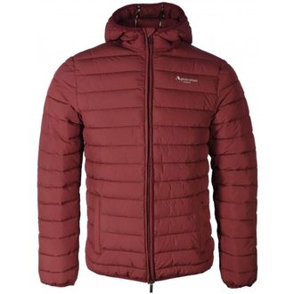 Aquascutum Kapuzenjacke f&uuml;r Herren, Aktiv (Burgunderrot)