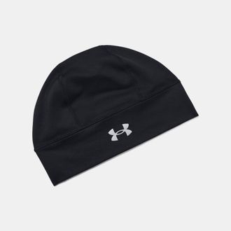 Under Armour Velociti Storm Beanie f&uuml;r Herren Schwarz / Schwarz / Reflektierend EINHEITSGR&Ouml;SSE