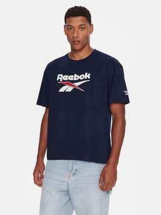 Reebok T-Shirt RK25153CCM Dunkelblau Regular Fit
