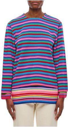 Comme Des Gar&ccedil;ons Femme, Pulls, Multicolore, Taille: 36 FR Pull Ray&eacute;