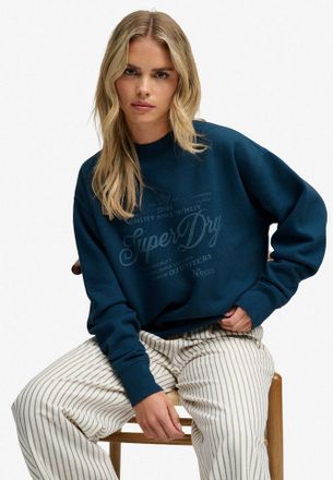 Superdry Sweatshirt VINTAGE WORKWEAR CREW Baumwollmischung, relaxed fit