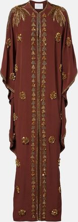 Johanna Ortiz Verzierter Kaftan Mystical Gaucho aus Seide