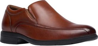 Clarks Mocassins Steadwell Step pour homme, Cuir brun fonc&eacute;., 9.5 Wide