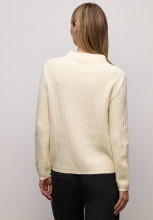 Street One Stehkragenpullover mit Struktur-Optik