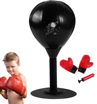 Generico Boxsack-Set f&uuml;r den Schreibtisch | Beruhigen Sie sich mit den Handschuhen, Boxsack f&uuml;r das Training auf dem Schreibtisch - f&uuml;r Wohnzimmer, Schlafzimme
