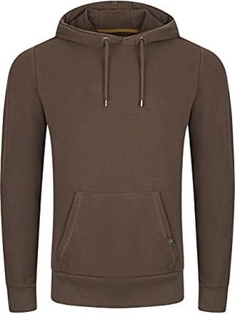 Riverso RIVTheo Sweat à capuche pour homme avec poches kangourou - Coupe droite - Uni - Coton - Noir - Gris - Vert - Bleu - Rouge - Marron - S M L XL XXL 3XL 