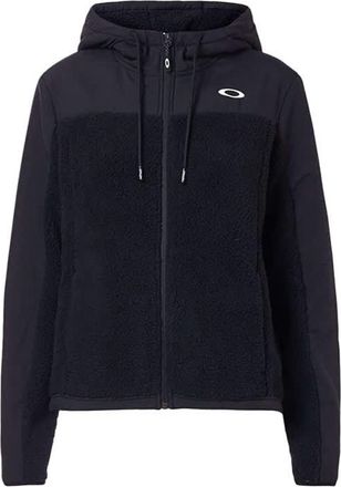 Oakley Elsa 3.0 Damen Schwarze Sherpa-Fleecejacke