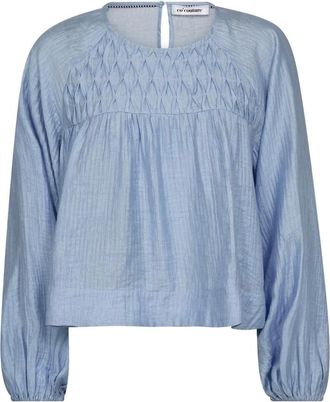 Co'Couture Femme, Blouses et Chemises, Bleu, Taille: 42 FR Blouses
