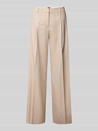 HUGO BOSS Weite Hose aus Viskose-Mix Modell HALATI