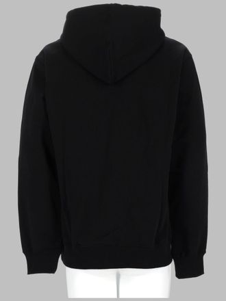 Dr&ocirc;le de Monsieur Hooded Cotton Sweatshirt - Black