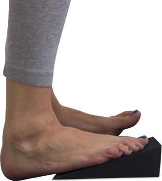 Generico Kniebeugenbrett - Verstellbare geneigte Trainingsplattform aus schwarzem EVA, rutschfestes Fitness-Board f&uuml;r Training mit elastischen Kniebeugen aus P