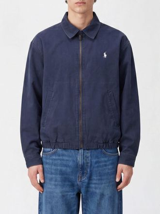 Polo Ralph Lauren Veste Harrington coupe d&eacute;contract&eacute;e en coton avec logo brod&eacute;