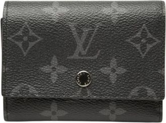 Louis Vuitton Portefeuille Tri-Fold Pre-owned - Homme - Pre-owned - Noir - Taille: ONE Size