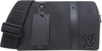 Louis Vuitton Sac bandouli&egrave;re vintage doccasion - Homme - Pre-owned - Noir - Taille: ONE Size