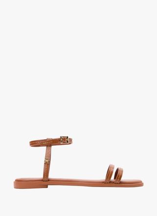 Tommy Hilfiger Sandales plates en cuir