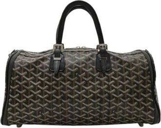 Goyard Pre-owned Sac Croisiere 40 en toile enduite PVC - Femme - Pre-owned - Brun - Taille: ONE Size