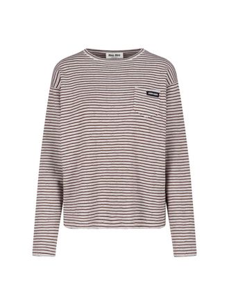 Miu Miu Striped Sweater