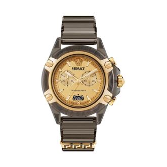 Versace Chronograph Uhr - - Accessories - Herren - Gelb - ONE SIZE