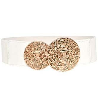 Generic Ceinture &eacute;Lastique Femme - Ceinture large &eacute;lastique extensible pour femmes accessoire mode confortable pour robes et tenues &eacute;l&eacute;gantes