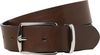 Jack & Jones Herren Jacprague Leather Belt Noos, Brown Stone, Numeric_85
