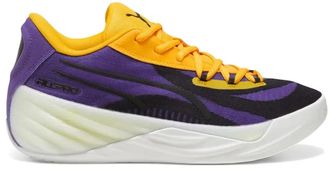 Puma Low-Top Sneaker - Puma All-Pro Nitro Lakers - Gr. 48,5 (EU) - in Wei&szlig; - f&uuml;r Damen