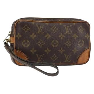Louis Vuitton Pre-owned Marly Dragonne Clutch - - Pre-owned - Damen - Braun - ONE SIZE