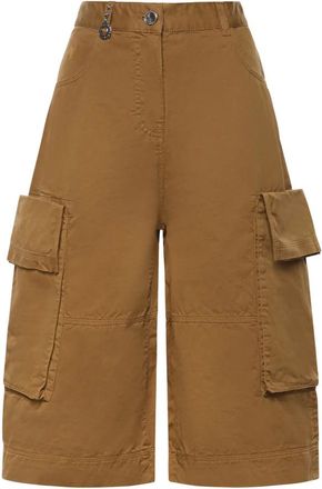 Pinko Pinko, Femme, Shorts, Brun, Taille: 38 FR Long Shorts