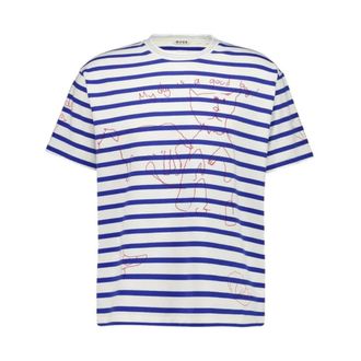 Bode Femme, Tops, Multicolore, Taille: 42 FR Tee-shirt Margate décontracté pour Homme