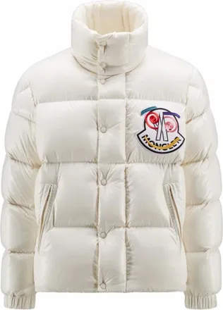 Moncler Homme, Vestes, Blanc, Taille: 3XL Down Vestes