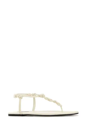 Jil Sander Eggshell Sandali Sandal