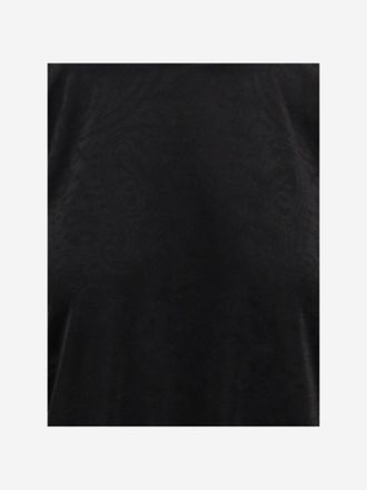 DON'T @ ME Stretch Nylon Sweatshirt - Black