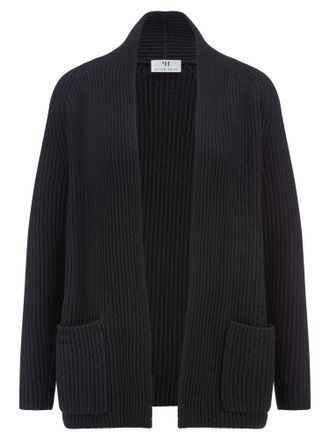 Peter Hahn Strickjacke Peter Hahn schwarz