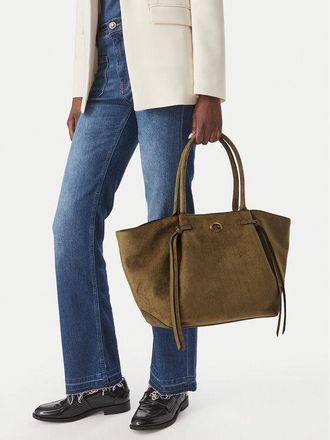Guess Handtasche Allegra HWSG22 37230 Khakifarben