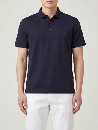 Ermenegildo Zegna Polo Homme couleur Bleu Marine
