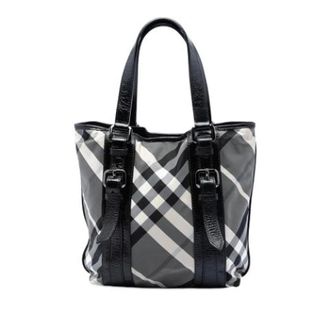Burberry Pre-owned Nylon Tote - Femme - Pre-owned - Gris - Taille: ONE Size