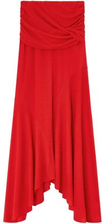 Ganni Twist-detail Maxi Skirt