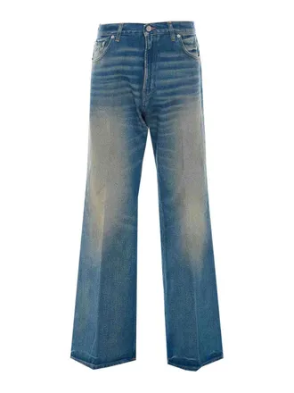 Haikure Straight Leg Jeans - Blau