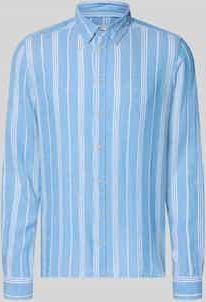 Blend Regular Fit Leinenhemd mit Viskose-Anteil Modell Bobby