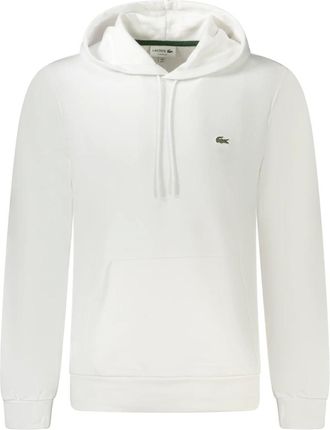 Lacoste Homme, Sweatshirts et sweats &agrave; capuche, Blanc, Taille: L SweaT-shirt &agrave; Capuche Manches Longues