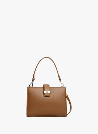 Tommy Hilfiger Sac port&eacute; main avec fermoir logo