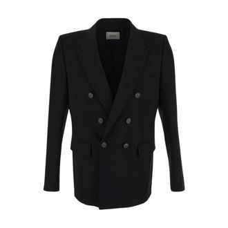 Saint Laurent Herren, Jacken, Schwarzk, MGr&ouml;&szlig;e
