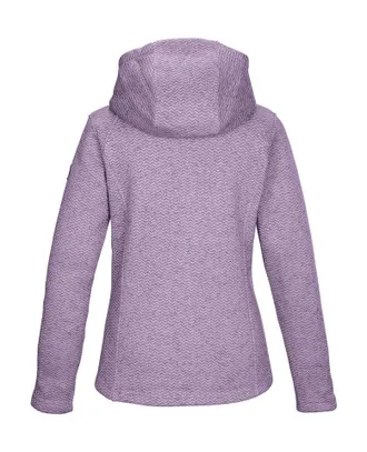 Killtec Fleecejacke KOW 5 WMN KNTFLC JCKT Strickfleecejacke mit verstellbarer Kapuze und Kinnschutz