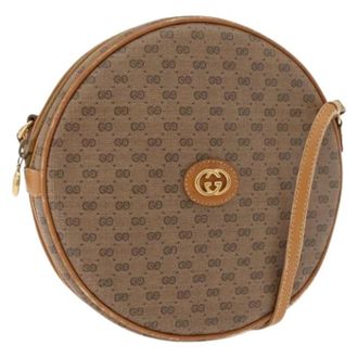 Gucci Pre-owned Vintage Micro Small GG Canvas Shoulder Bag - - Pre-owned - Damen - Beige - ONE SIZE