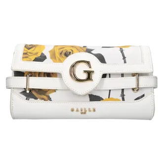 Ga&euml;lle Paris Femme, Sacs, Blanc, Taille: ONE Size Flap Clutch