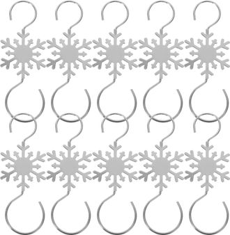 Artibetter 10st&uuml;cke H&auml;ngehaken aus Metall f&uuml;r Weihnachtsstr&uuml;mpfe Wiederverwendbare Strumpfhalter Geschenkaufh&auml;nger f&uuml;r Weihnachtsschmuck Kaminsimshaken