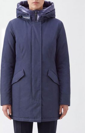 Woolrich Arctic Parka aus Baumwolle und Nylon mit gepolsterter Kapuze